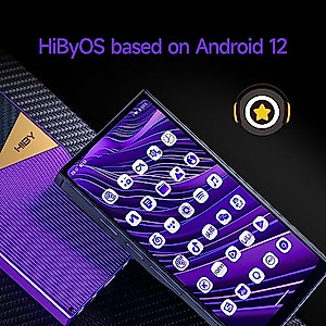 HiBy R6 Pro II Music Player Digital Audio Player Mp3 Player with Bluetooth and WiFi/Dual DAC/Class A amp/Android 12 OS/MQA 16X / DSD1024 / PCM1536K Black
