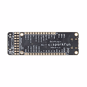 SparkFun QuickLogic Thing Plus EOS S3 - Small Feather Form Factor System Low-Power Machine Learning Device Powered by eFPGA-Enabled Arm Cortex M4F MCU FPGA Microcontroller, Black