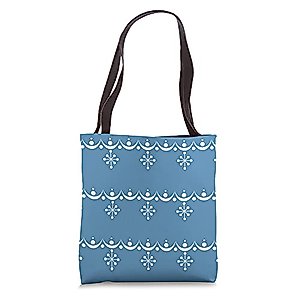 Vintage Pyrex Snowflake Garland, Mid Century Kitchen Tote Bag