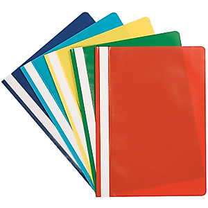 Q Connect A4 Project Folder - Black (Pack of 25)