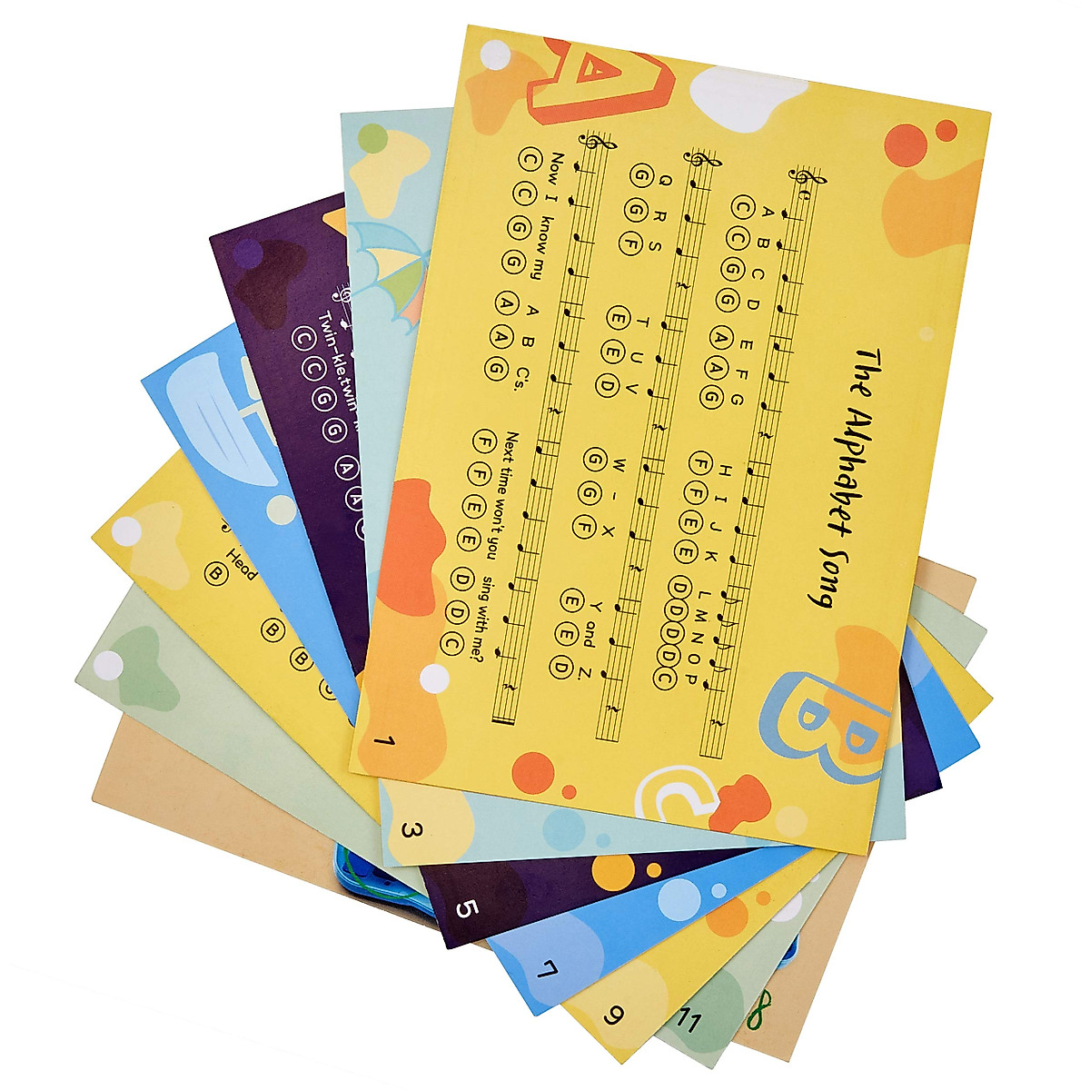 RAONZENA Professional Xylophone 25note, Glockenspiel,Xylophone for kids,Xylophone for gift,Glockenspiel that learns the basics of music (27note rainbow)