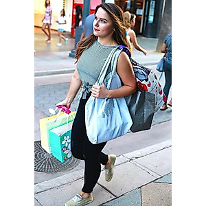 Click & Carry Grocery Bag Carrier as seen on Shark Tank with Soft Cushion Grip (Black, Single) | Hands Free Grocery Bag Carrier | Plastic Bag Holder | Sports Gear Carrier | Click and Carry with Ease