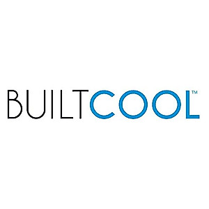BUILTCOOL Adult Cooling Baseball Hat – Men & Women Moisture Wicking, Mesh Back, Lightweight, Performance Ball Cap for Fishing, Hiking, Kayaking, Golf, One Size, Black