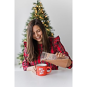 Pearhead Ho Ho Ho Christmas Camper Mug, Holiday Coffee Cup, Christmas Home Décor, Holiday Gifts, Seasonal Coffee Mug, Stocking Stuffer Gift Ideas, Microwave And Dishwasher Safe