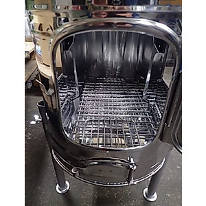 CAMPINGMOON Grill Racks Cooling Racks for Grilling Baking Cooking 304 Stainless Steel 2pcs set W2 14"(L) x 6 ¾"(W) Grid Wire Oven safe Dishwasher-safe