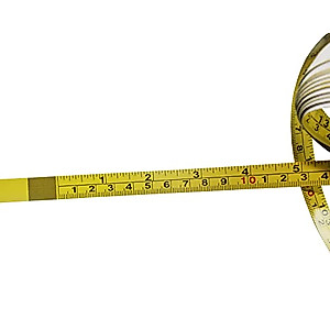 Muuyu Self Adhesive Dual Scale Ruler Stainless Steel Miter Tape Measure for T-Track Router Table Saw Woodworking Tool Metal Sticky Ruler Left Read for Measuring,2 Meters/80 Inch