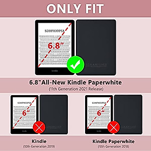 COO Case for 6.8” Kindle Paperwhite Premium Lightweight PU Leather Book Cover with Auto Wake/Sleep for Kindle Paperwhite 11th Generation 6.8" 2021 Released
