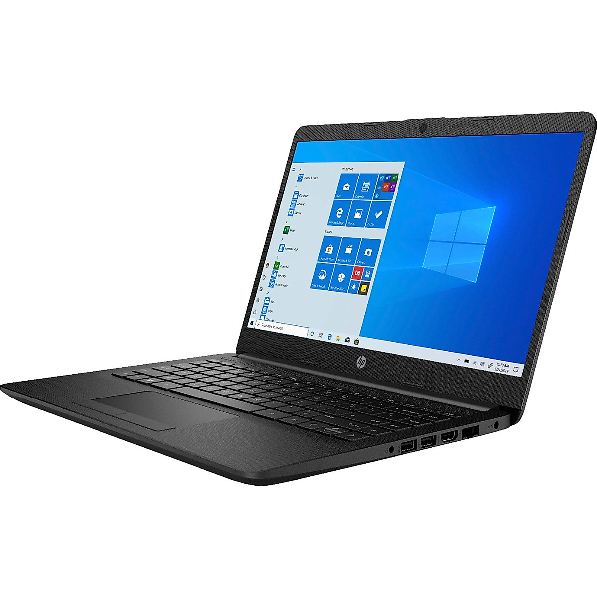 HP 2021 Laptop, 14" HD Micro-Edge Display, AMD Athlon Silver 3050U Processor, 16GB DDR4 Memory, 1TB Hard Disk Drive, HDMI, Wi-Fi, Bluetooth, Webcam, Windows 10 Home, Jet Black