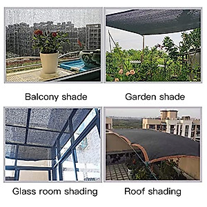 Garden 70% Shade Cloth,Sunblock Shade Cloth Black Shade Cloth Resistant Sun Shade Cloth,Garden Black Sun Shade Cloth for Plants Greenhouse Patio Vegetables Dogs Outside (9.8 x 13.1 Ft)