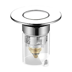 Drain Filter Bounce Cores Bathtub Drain Plug Sink Basins Drain Filter Bathtub Stopper For Bathroom Kitchen Easy Install