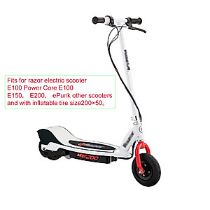 200X50(8"x2") Tire & Inner Tube for Razor E100, E150, E200,Power Core E100, Dune Buggy, ePunk, PowerRider 360, eSpark