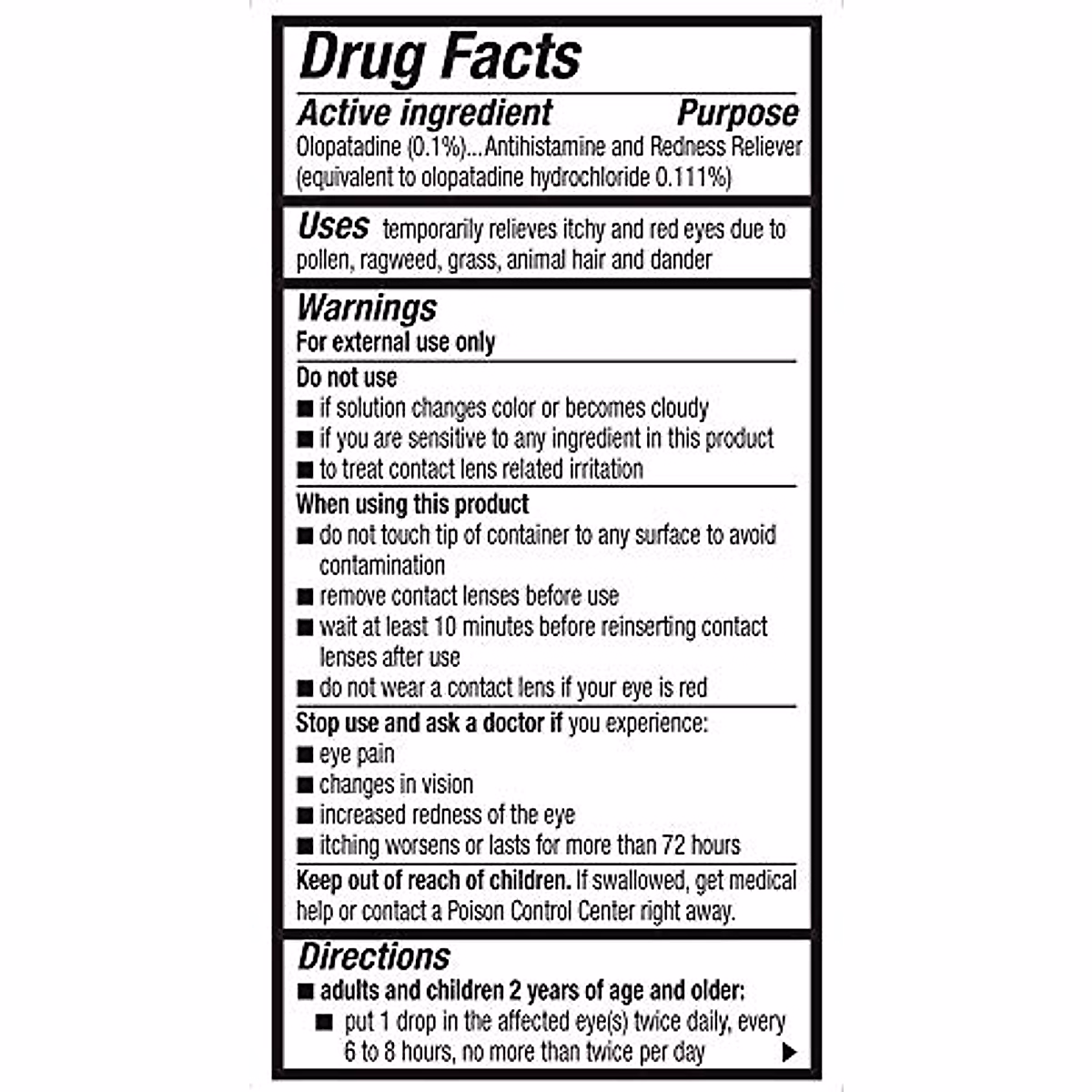 ALCON Pataday Twice Daily Relief, 0.17 Fl Oz