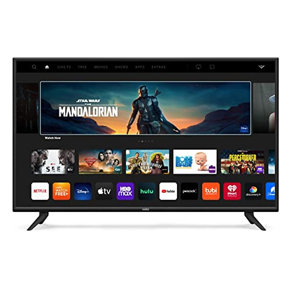 VIZIO 50-Inch V-Series 4K UHD LED Smart TV with Voice Remote, Dolby Vision, HDR10+, Alexa Compatibility, V505-J09, 2022 Model