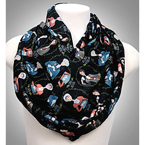 Di Capanni British writers women black book scarf Virginia Woolf Agatha Christie Jane Austen Pride and Prejudice Mrs Dalloway