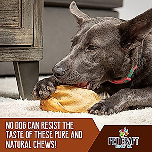 Pet Craft Supply Pure Natural Grass Fed Grain Free Water Buffalo Variety Pack of 11 Durable Tough Dog Chew for Aggressive Chewers and Puppies