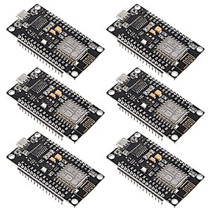 6pcs ESP8266 NodeMCU LUA CH340 ESP-12E WiFi Internet Development Board 4M Flash Serial Wireless Module for Arduino IDE/Micropython New Version