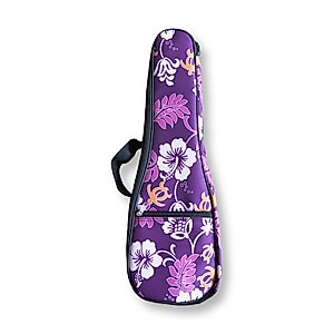 Woodi USA 21" Ukulele Gig Bag WUC-21PT Padding Carry Case Waterproof Gig Bag For Soprano Uke