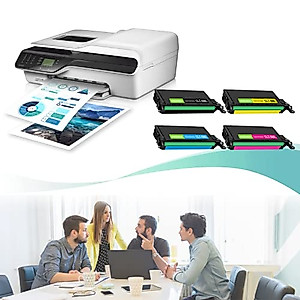 GREENBOX Remanufactured Toner Cartridge Replacement for Samsung CLT-K508L CLT-C508L CLT-M508L CLT-Y508L for CLP-620ND CLX-6220FX CLX-6250FX CLP-620 CLP-670 CLP-670N CLP-670ND Printer 4 Pack High Yield