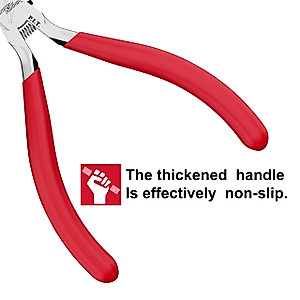 P.I.T. 4.5 Inch Model Nipper, Single Blade Gundam Nipper with Non-Slip Grip, Sprue Cutter Hobby Nippers,Model Kit Nippers for Plastic Gunpla Model Building