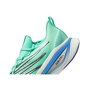 New Balance Women's FuelCell SuperComp Elite V3 Running Shoe, Bright Mint/Pixel Green, 7.5