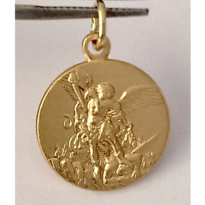 SAINT MICHAEL THE ARCHANGEL MEDAL - PATRON SAINT OF POLICE - 100% MADE IN ITALY