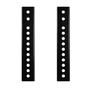 VIVO Vertical VESA Extender Plate Bracket Kit Designed for Low VESA Pattern TV’s, Fits TV Ceiling Mounts, 2 Brackets, Black, MOUNT-AD165
