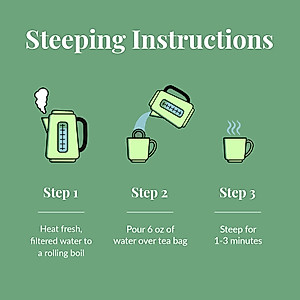 The Republic of Tea - The Peoples Green Tea, 50 Tea Bags, Tin | Gourmet Tea | Caffeinated