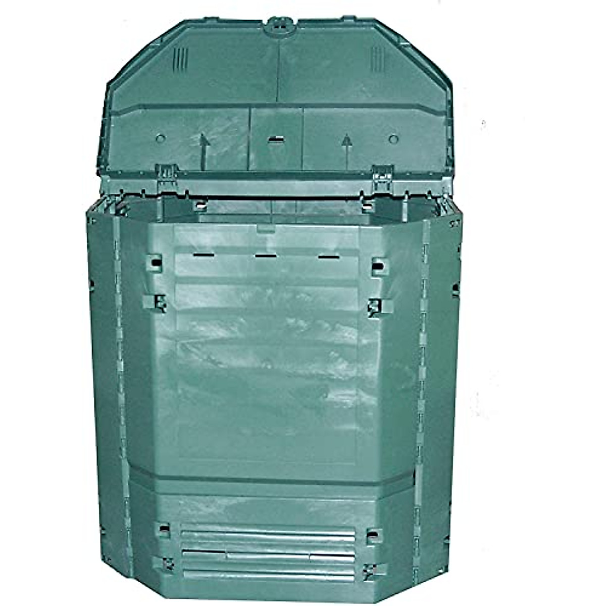 Exaco ThermoKing 900-NP Thermo King Compost Bin, 240 Gal Giant Composter, Green