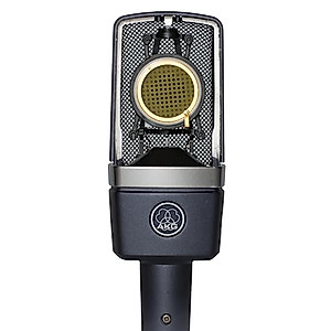 AKG Pro Audio C214 Professional Large-Diaphragm Condenser Microphone, Grey