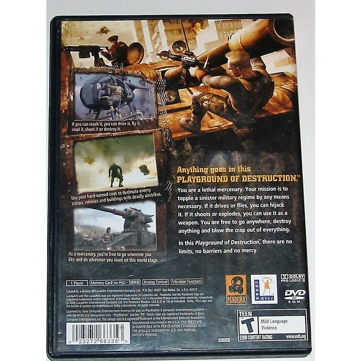 Mercenaries: Playground of Destruction - PlayStation 2