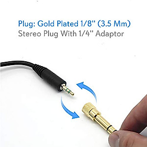 PYLE-PRO Over Ear Professional DJ Headphones - Pro Wired Active Turbo Headphone w/ Padded Ear Cushions for Extreme Sound Isolation, For Audio Listening and Music Streaming, Studio /Personal Use PHPDJ1