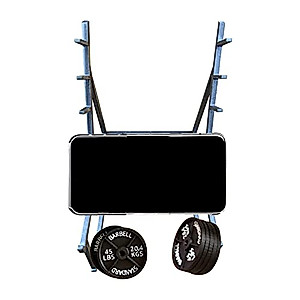 Barbell Holder Pen Organizer, New Squat Rack Decorations with Weights and Barbells, Creative Squat Rack Shape Pencil Stand, Stationery Container for School Supplies