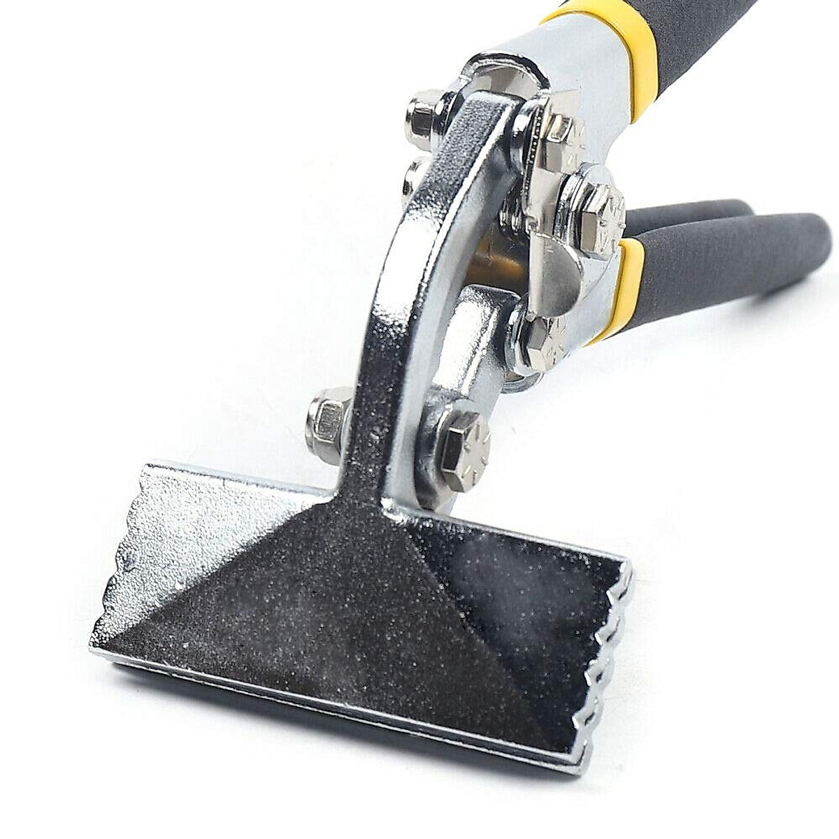 2PCS Flat Jaw Welding Welder's Pliers Hand Sheet Metal Bender Bending Tool Sheet Metal Welding Locking Pliers Metal Bending Folding Welding Tool 8.7"