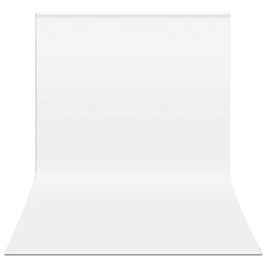 Hemmotop White Backdrop Background 10 x 12 ft White Backdrop Screen for Photography,Seamless White Photography Backdrop Background for Photo Video Studio
