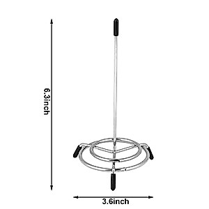 4PCS Check Spindle, Receipt Holder Spike, Stainless Steel Bill Fork, Memo Holder Spike