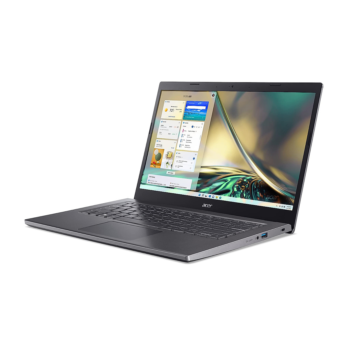 Acer Aspire 5 A514-55-545G Slim Laptop | 14.0" Full HD IPS Display | 12th Gen Intel Core i5-1235U | 8GB DDR4 | 512GB NVMe Gen 4 SSD | 802.11ax Wi-Fi 6E | Thunderbolt 4 | Backlit Keyboard | Win 11 Home
