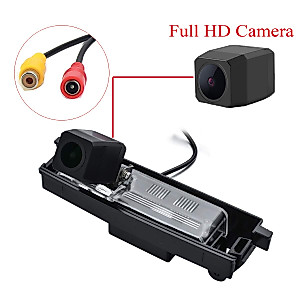 aSATAH Full HD Adjustable Angle Car Rear View Camera for Toyota RAV4 RAV-4 RAV 4/ Toyota Vanguard 2006~2012 &Vehicle Camera Waterproof and Shockproof Reversing Backup Camera (Full HD Adjustable Angle)