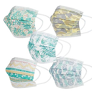 Dr. Talbot's Disposable Teen Face Mask for Personal Health, 13+ Years Old, Prints May Vary, 10 Count