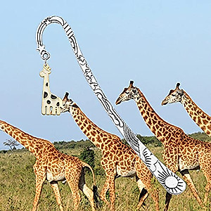 BUANA Animal Giraffe Bookmark Giraffe Page Marker for Reading Lovers Animal Lovers Writers Students Book Club Gifts Graduation Gifts (Animal Giraffe Bookmark)