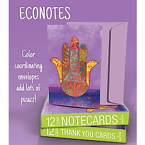 Tree-Free Greetings EcoNotes 12 Count Siberian Tiger All Occasion Notecard Set with Envelopes, 4 x 6 Inches (FS66732)
