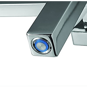 WarmlyYours TW-SR08PS-HP 8-Bar Sierra Electric Heated Bath Towel Warmer Rack, Dual Connection, Hardwired and Plug-in, Wallmountable, Programmable Timer, Stainless Steel, Polished Stainless