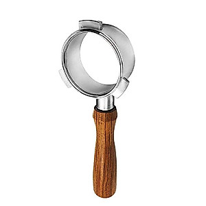 Bottomless Portafilter 54mm, Bottomless Naked Portafilter Compatible with Breville 8 Series and 54mm Breville Machines