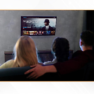 Ultra Slim Tilt TV Wall Mount Bracket for TCL 55" Class 5-Series 4K UHD QLED Dolby Vision HDR Smart ROKU TV - 55T551-55T551 - Low Profile 1.7" from Wall, 12° Tilt Angle, Easy Install