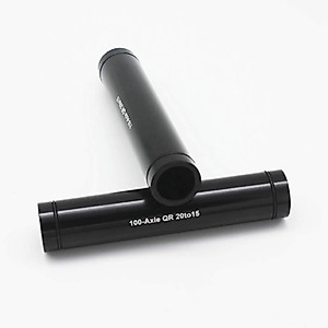 BARMI Compatible with MTB Mountain Bike 20mm 15mm Thru Axle Adapter for 100mm/110mm Fork Cycling Tool,Perfect Bike Accessories 1