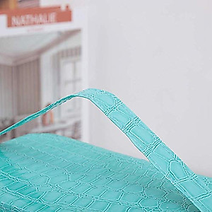 84 Slot Diamond Storage Box, PU Diamond Painting Storage Container Portable Nail Glitter Powder Art Craft Jewelry Beads Sewing Pills Storage Case Holder DIY Embroidery Beads Organizer Zipper Handbag