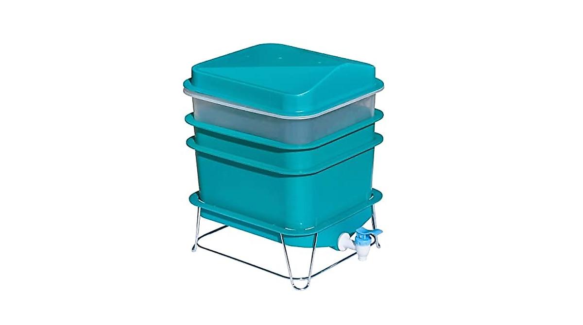 4-Tray Worm Compost Kit for Eco-Friendly Gardening