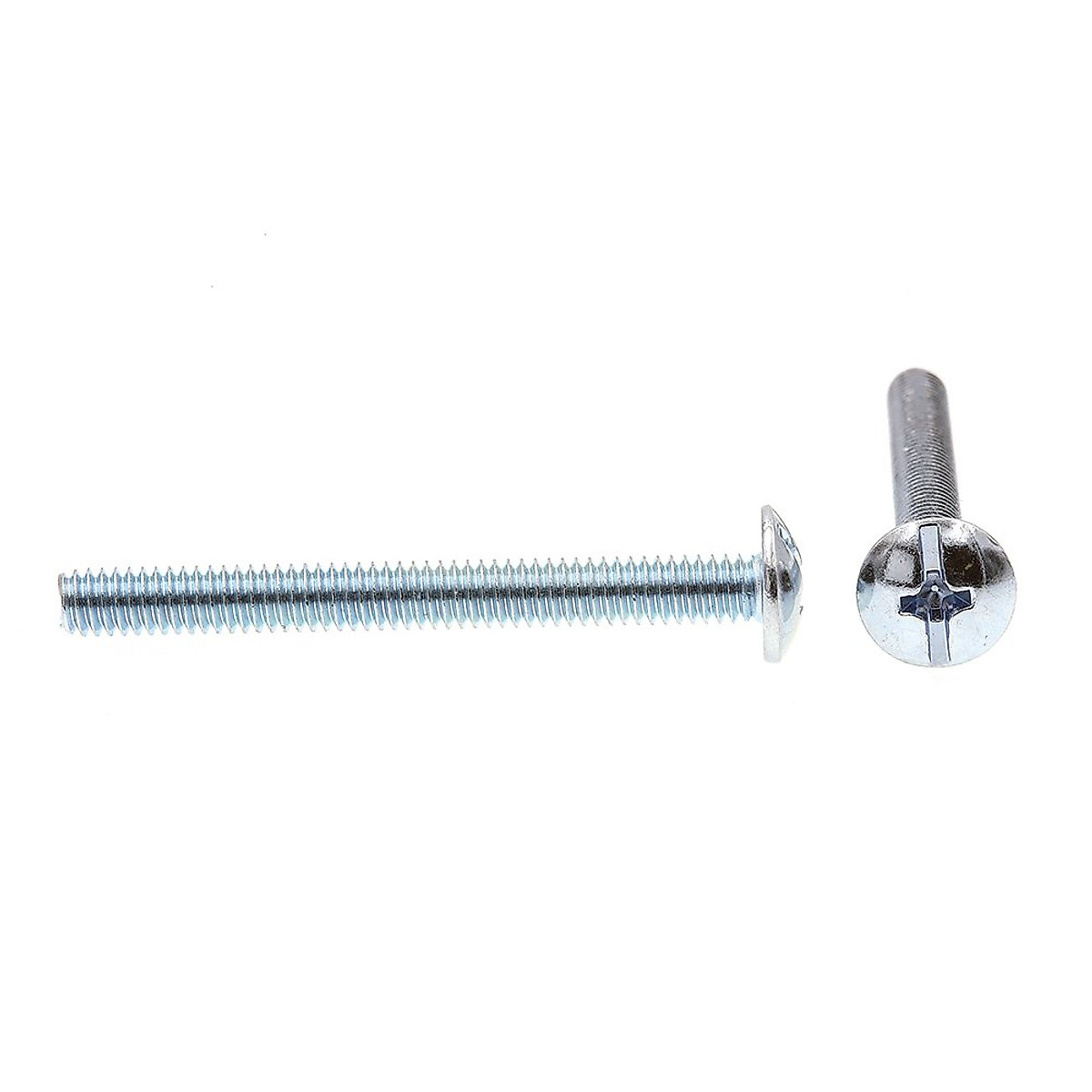 Prime-Line 9006894 Machine Screw, Truss Head, Slotted/Phillips Combo, #8-32 X 1-5/8 in, Zinc Plated Steel, Pack of 75