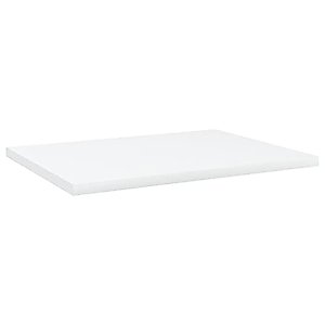 ZQQLVOO Bookshelf Boards 4 pcs,No Hardware for Installation,Floating Shelf Wall Mounted Replacement,Wall Shelf Display Wall Storage Shelf,Partition,Replace Plank,White 15.7"x11.8"x0.6" Chipboard