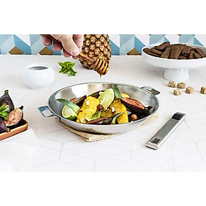 Cristel Strate Fryingpan, 8.5", Silver