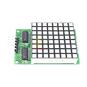 8x8 8x8 8 X 8 Square Matrix Red LED Display Dot 74hc595 Drive Driver Module for Arduino R3 MEGA2560 Due Raspberry Pi Board